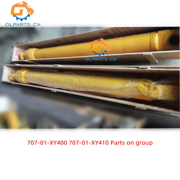 PC200-7 Hydraulic Boom Cylinder 707-01-XY400 707-01-XY410 Komatsu ...