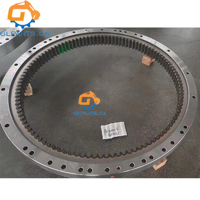 50Mn/42Cr Material Mo Excavator Slewing Bearing For PC200-6 Machine ...