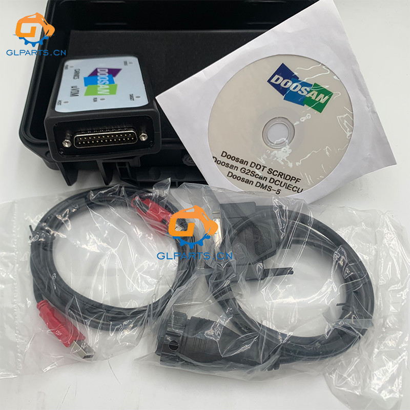 For Doosan Excavator Inspection Diagnostic Tool DDT SCR DPF G2 Scan DCU ...
